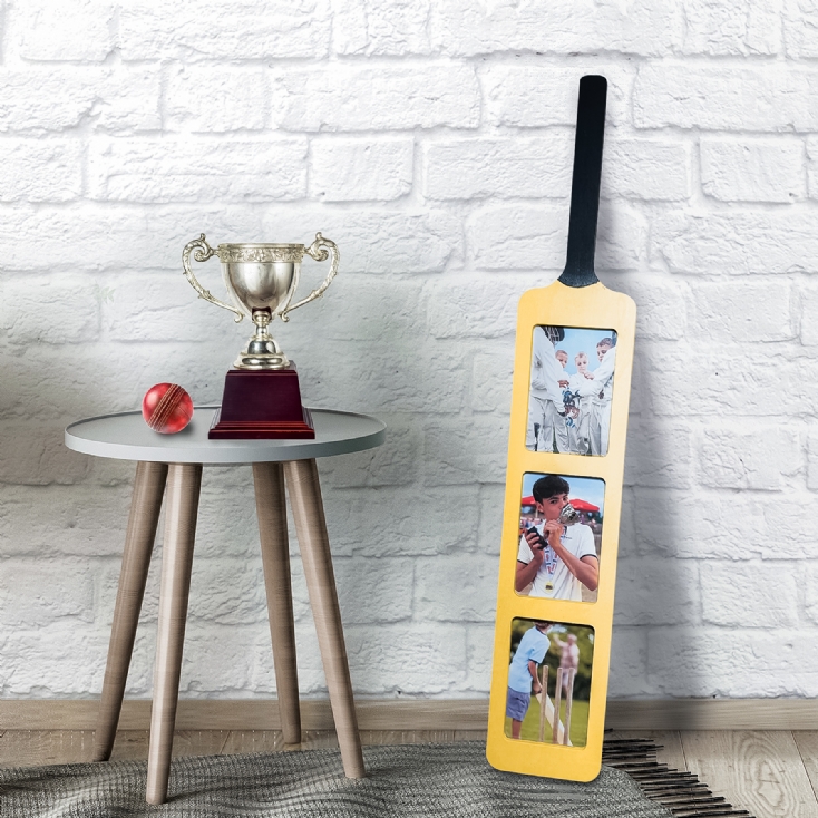 Cricket Bat Photo Frame | Find Me A Gift