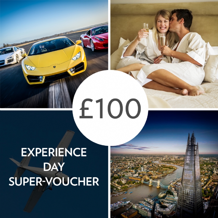 £100 Experience Day Super-Voucher | Find Me A Gift