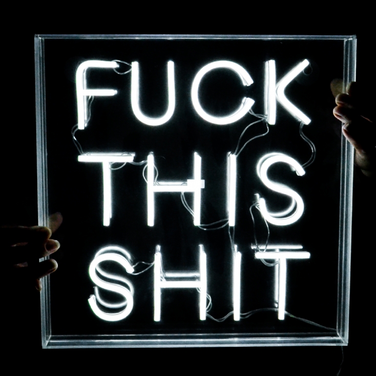 Fuck This Shit Extra Large Neon Sign | Find Me A Gift Fuck This Shit Extra Large Neon Sign | Find Me A Gift