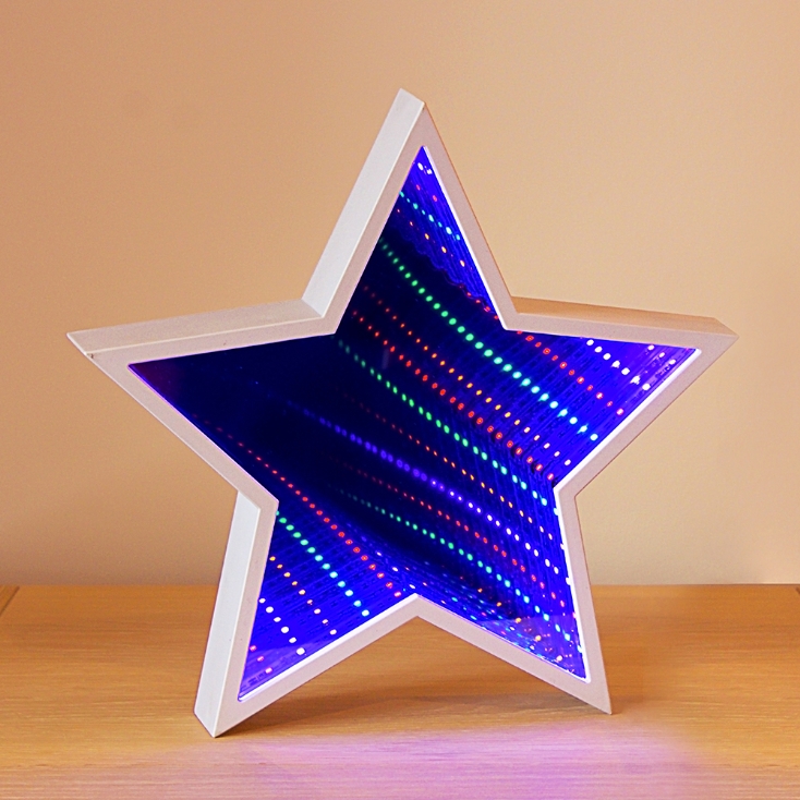 Star Infinity Tunnel Mirror Light | Find Me A Gift