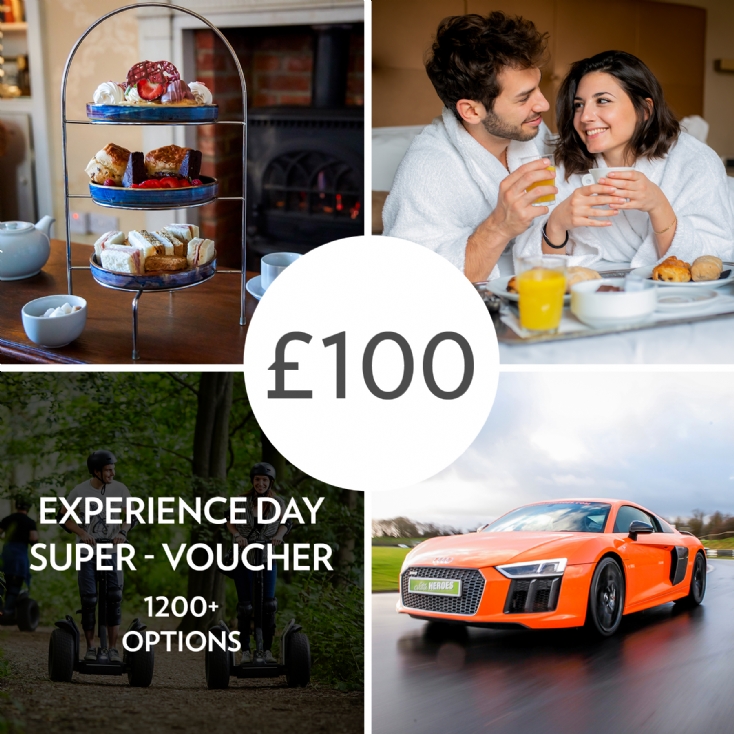 £100 Experience Day Super-Voucher | Find Me A Gift