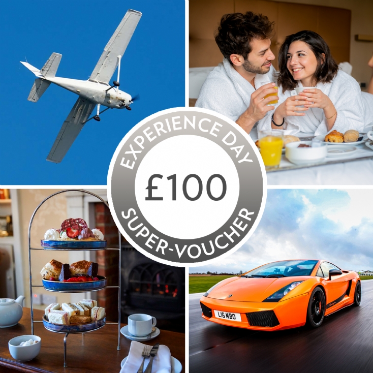 £100 Experience Day Super-Voucher | Find Me A Gift