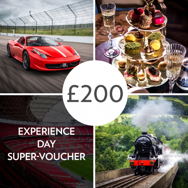 £200 Experience Day Super-Voucher | Find Me A Gift