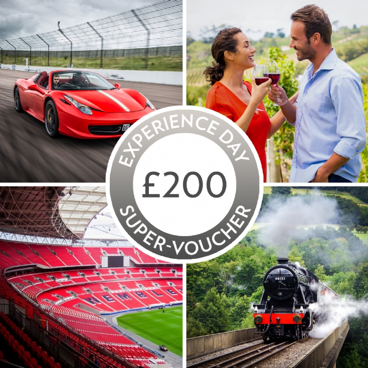 £200 Experience Day Super-Voucher | Find Me A Gift