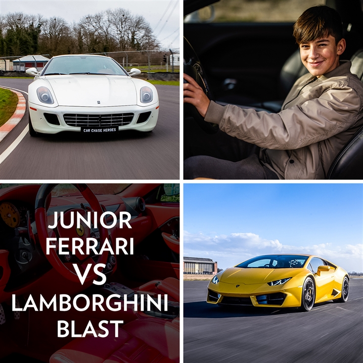 Junior Ferrari Vs Lamborghini Blast | Find Me A Gift