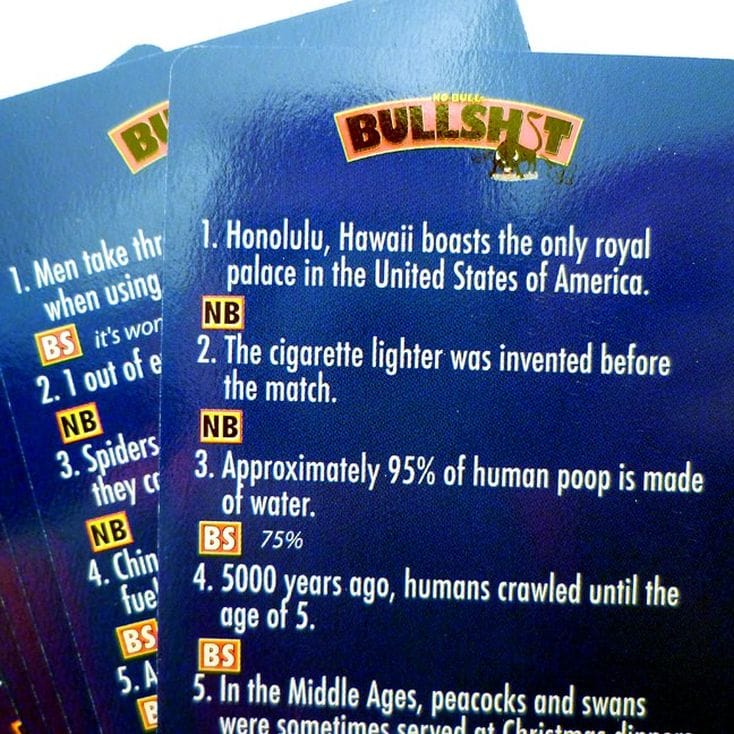 Bullshit Card Game | Find Me A Gift