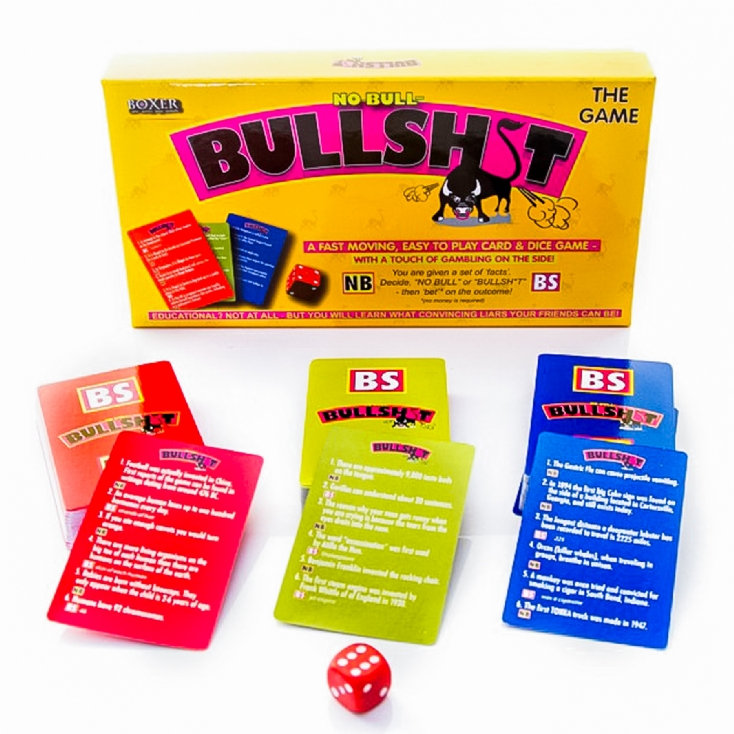 Bullshit Card Game | Find Me A Gift