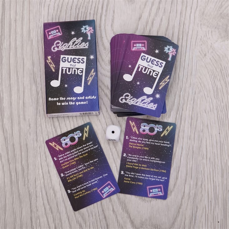 Eighties Guess That Tune Game | Find Me A Gift