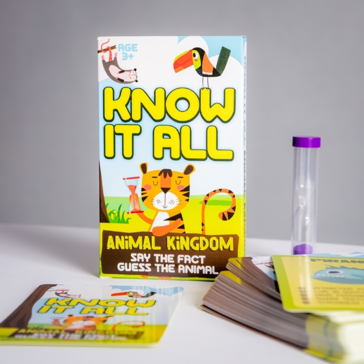 Know It All - Animal Kingdom Card Game | Find Me A Gift