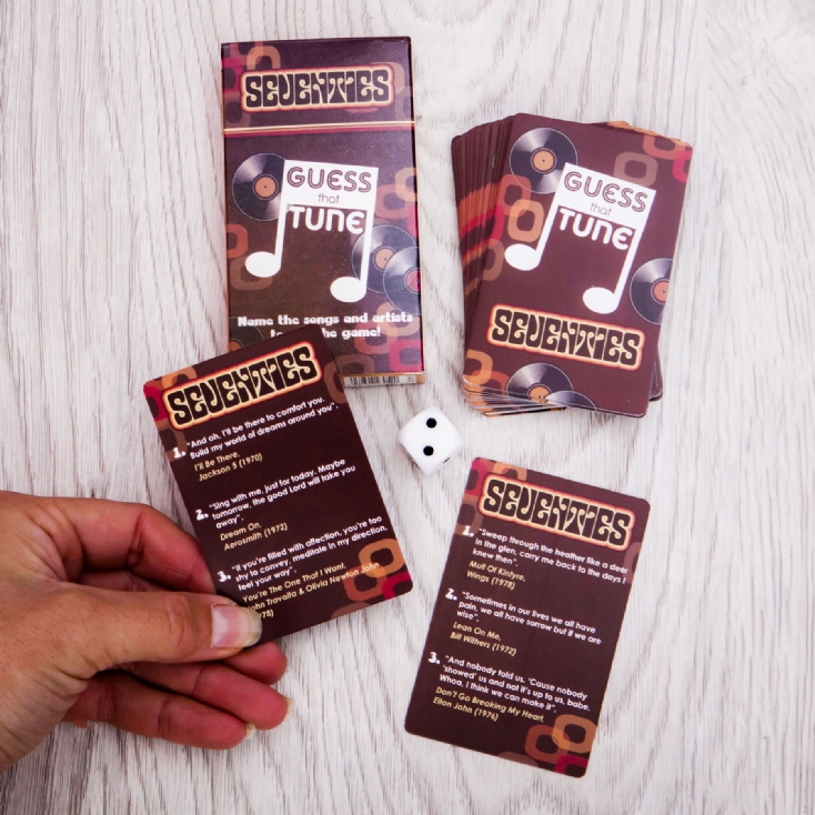 Seventies Guess That Tune Card Game | Find Me A Gift