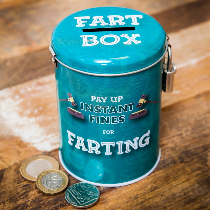 Fines Tin - Farting Money Box | Find Me A Gift