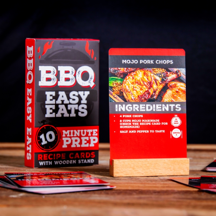 BBQ Easy Eats Recipe Cards | Find Me A Gift