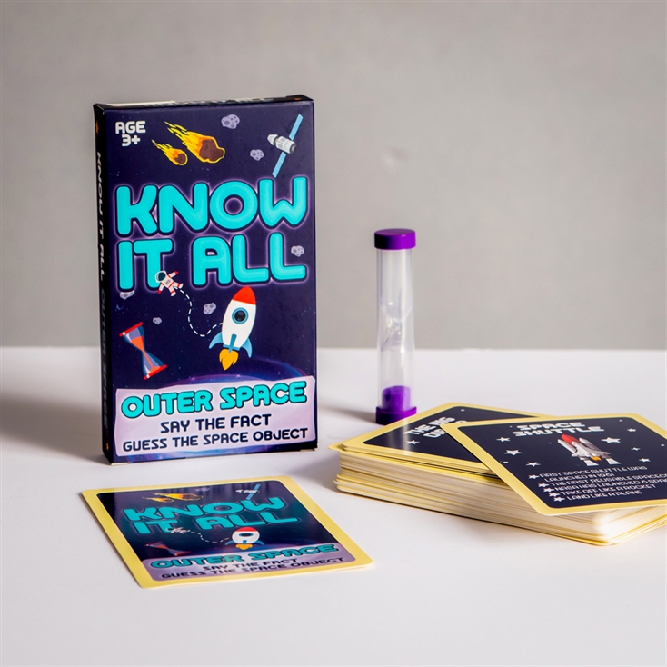 Know It All - Outer Space Kids Guessing Game | Find Me A Gift