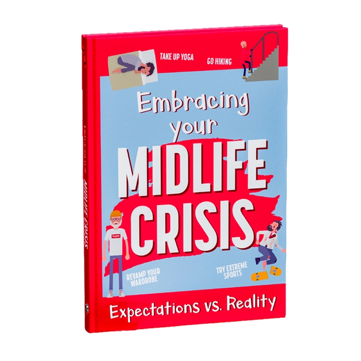Embracing Your Mid-Life Crisis Book | Find Me A Gift