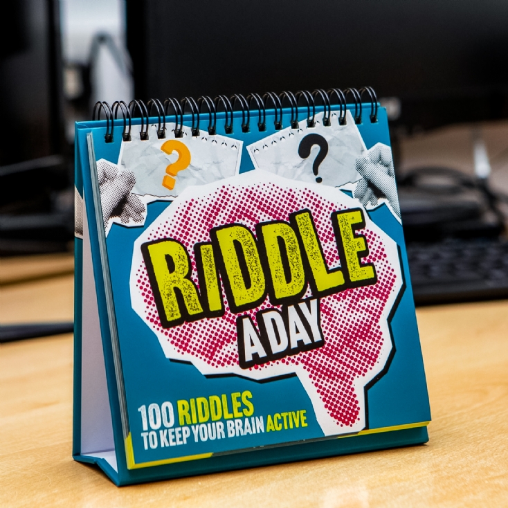 Riddle a Day Desktop Flipbook | Find Me A Gift