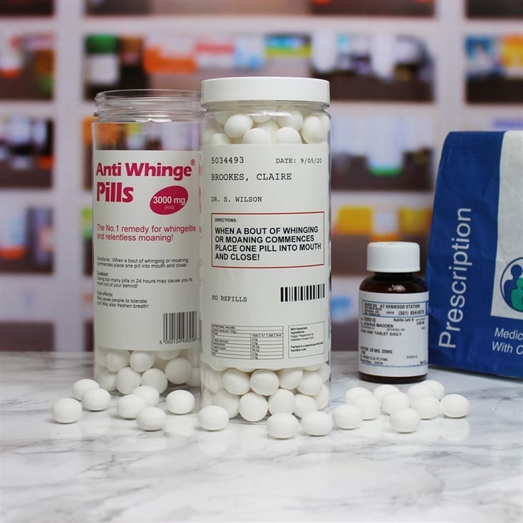 Personalised Mint Pill Jars | Find Me A Gift