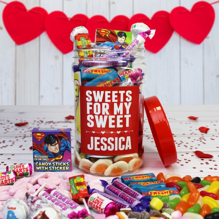 Personalised Sweets For My Sweet' Jar | Find Me A Gift