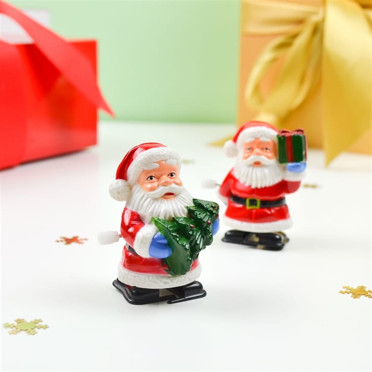Racing Santas Wind Up Toys | Find Me A Gift