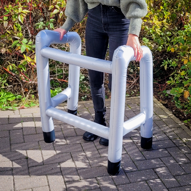Inflatable Zimmer Frame | Find Me A Gift