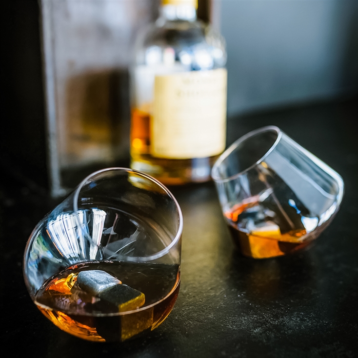Rocking Whisky Glasses, Set of 2 | Find Me A Gift