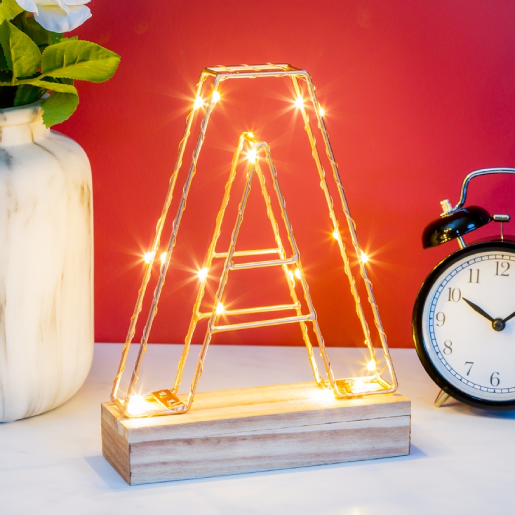 LED Letter lights | Find Me A Gift