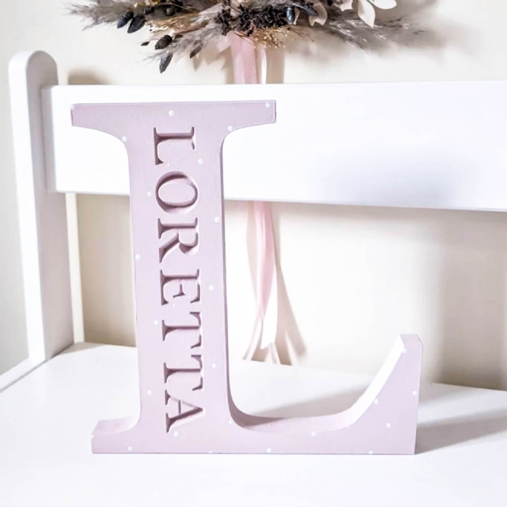 Handmade Personalised Name Letter Ornament | Find Me A Gift