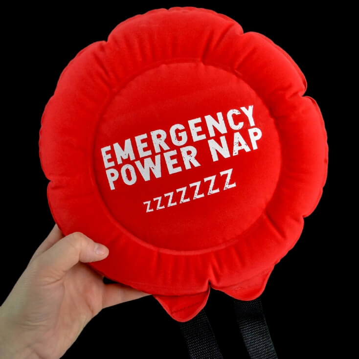 Emergency Power Nap Pillow | Find Me A Gift