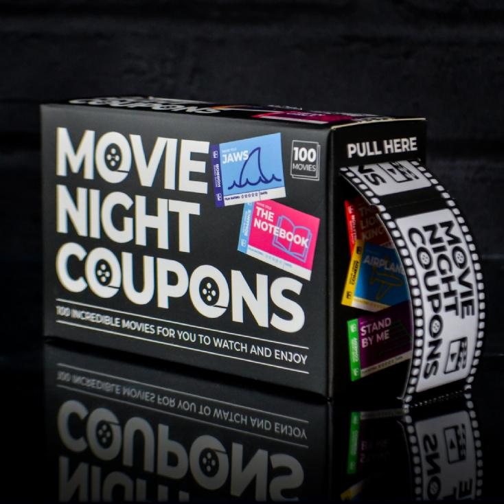 Movie Night Coupons | Find Me A Gift