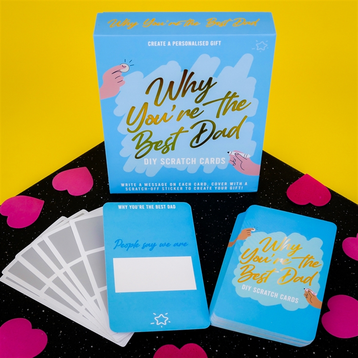 Why You're the Best Dad - DIY Scratch Cards | Find Me A Gift