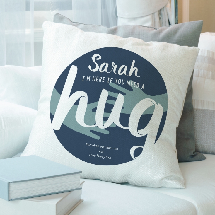 Personalised Hug Cushion | Find Me A Gift