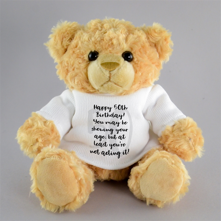 50th birthday teddy bears store