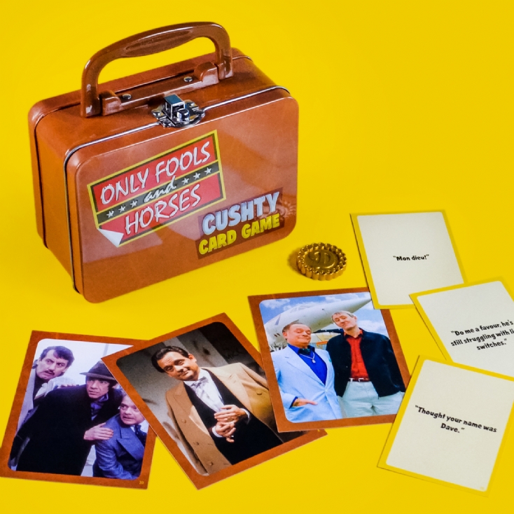 Only Fools and Horses Cushty Card Game | Find Me A Gift