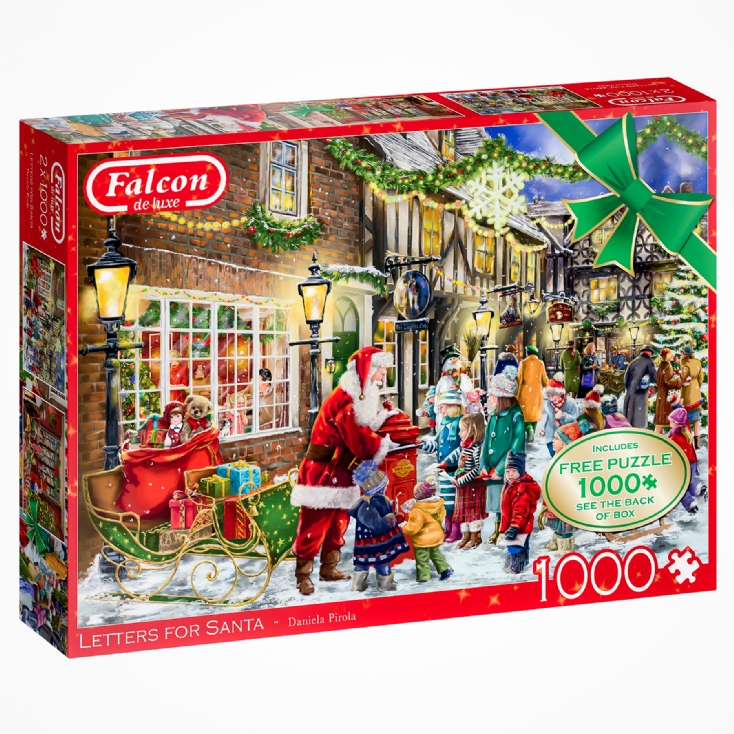 Letters for Santa 2 x 1000 Piece Jigsaw Puzzles | Find Me A Gift