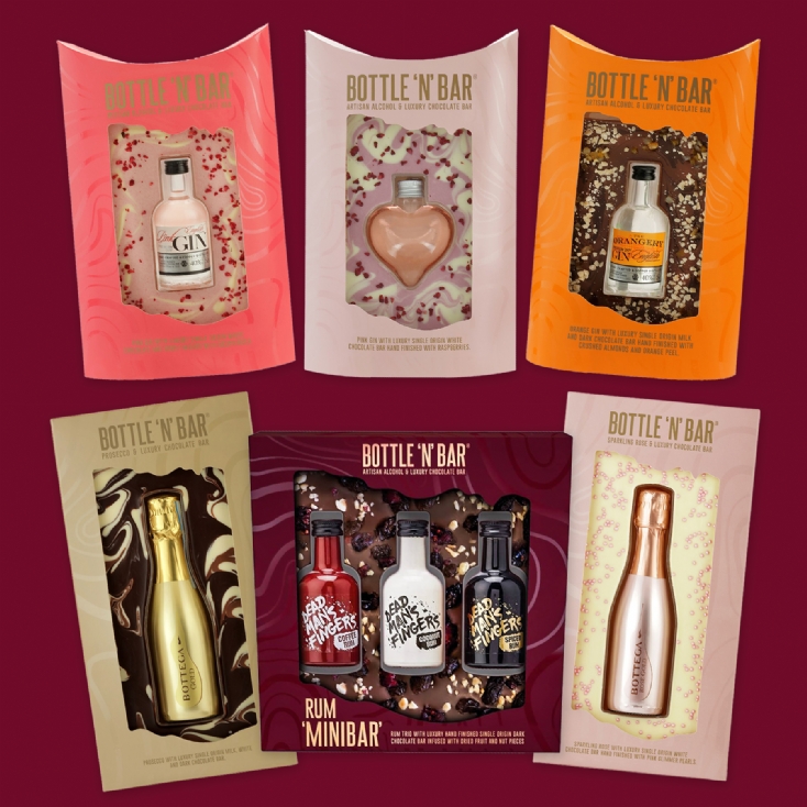 Mini Alcohol and Chocolate Gift Set | Find Me A Gift