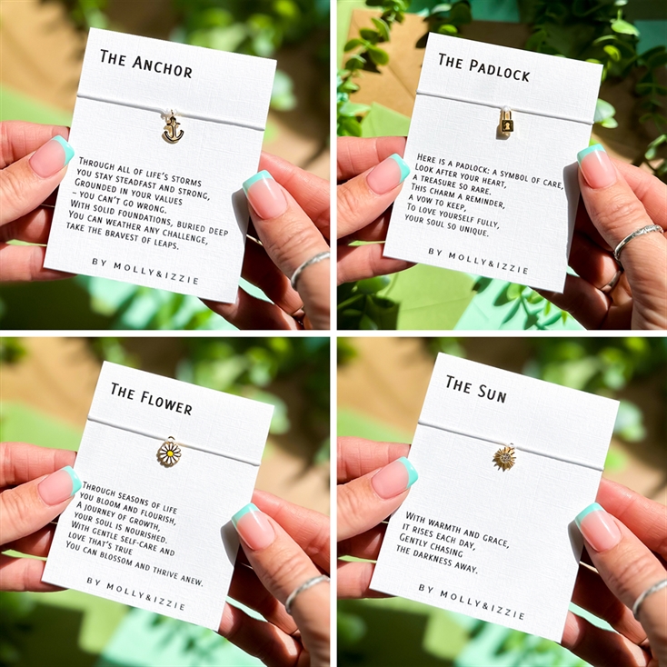 Adjustable Symbolic Charm Bracelets | Find Me A Gift