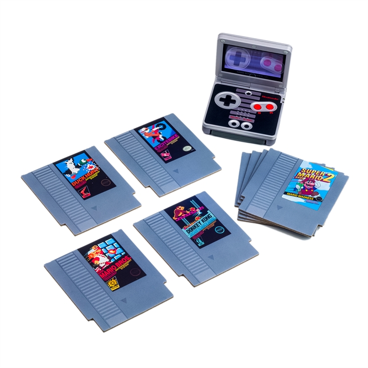 Nintendo Cartridge Coasters | Find Me A Gift