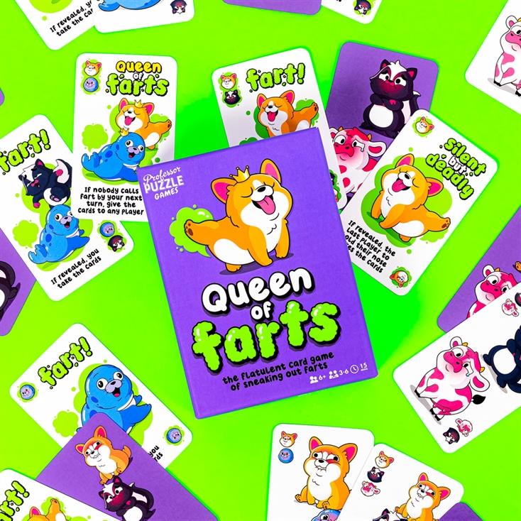 Queen of Farts Card Game | Find Me A Gift