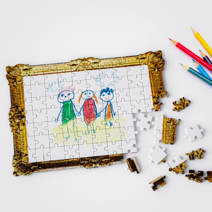 Framed Drawing Jigsaw Puzzle | Find Me A Gift