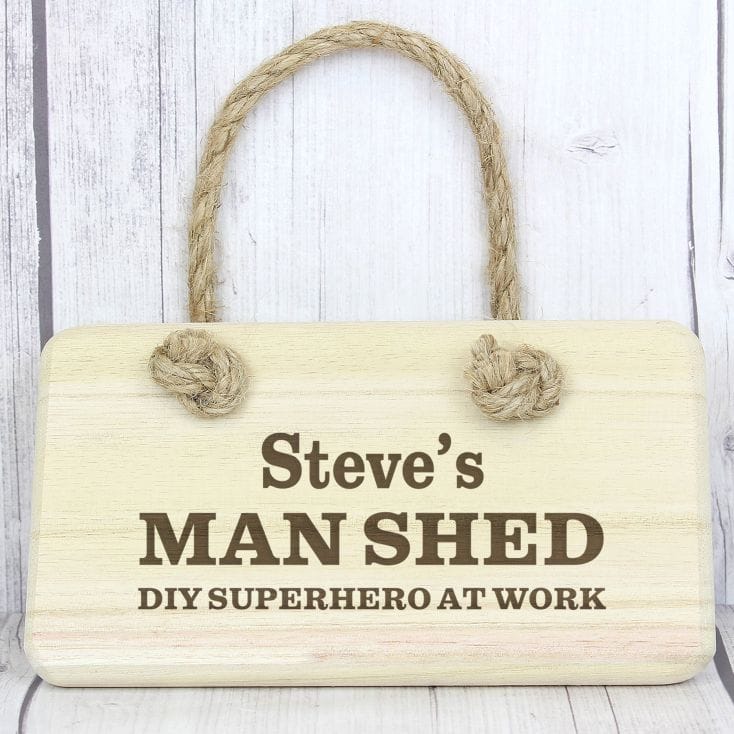 Personalised Man Shed Sign | Find Me A Gift