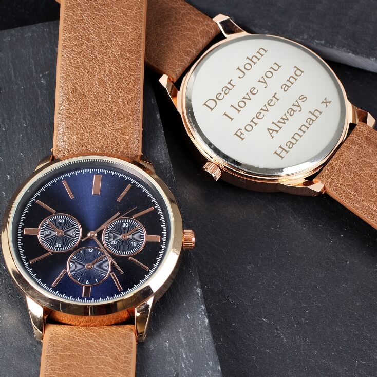 Personalised Men's Watches | Find Me A Gift