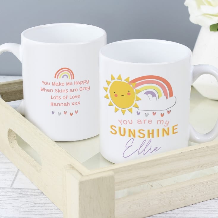 Personalised You Are My Sunshine Mug | Find Me A Gift