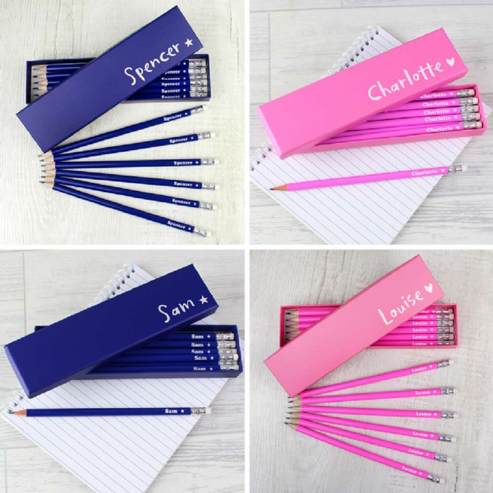 Personalised Pencil Sets | Find Me A Gift