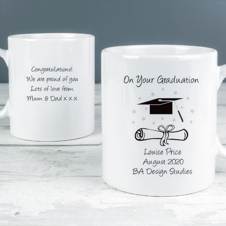Personalised Graduation Mug | Find Me A Gift
