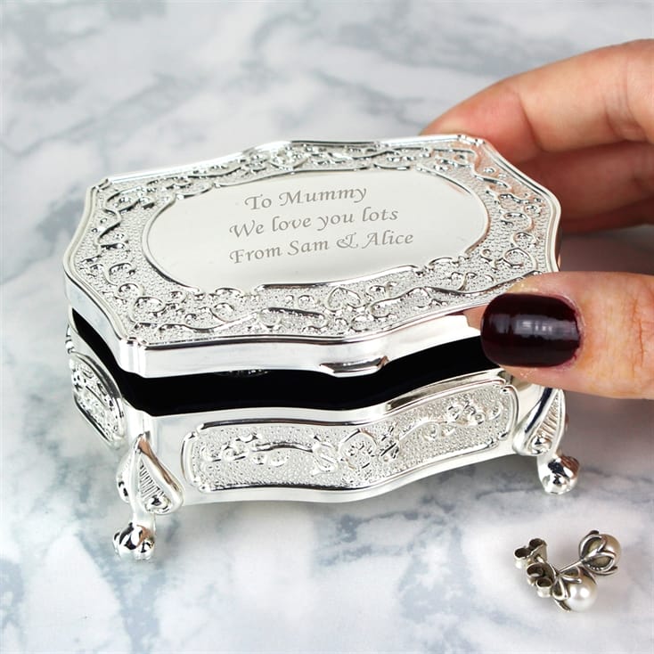 Personalised Trinket Box - Antique Finish | Find Me A Gift
