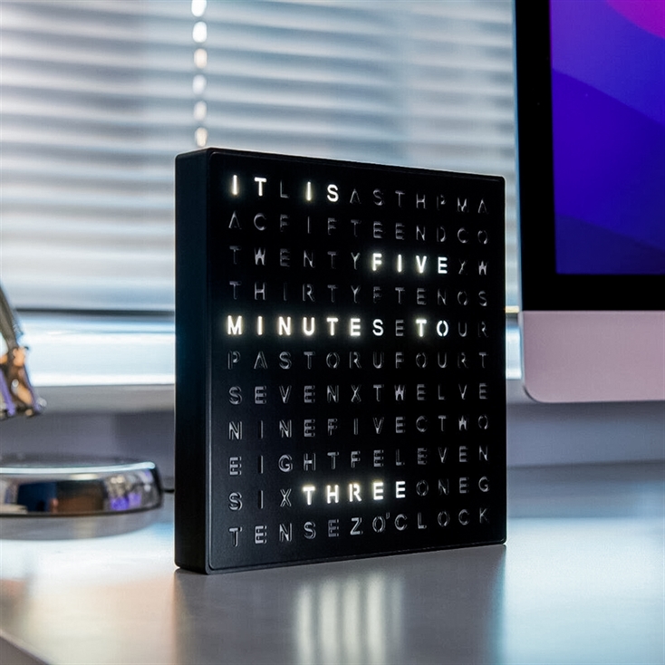 LED Word Clock | Find Me A Gift
