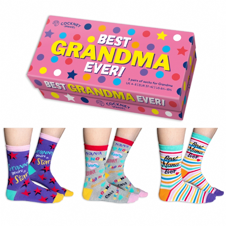 Best Grandma Socks Gift Set | Find Me A Gift