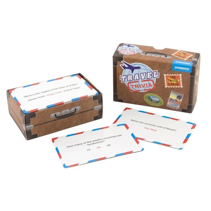 Travel Trivia Cards | Find Me A Gift