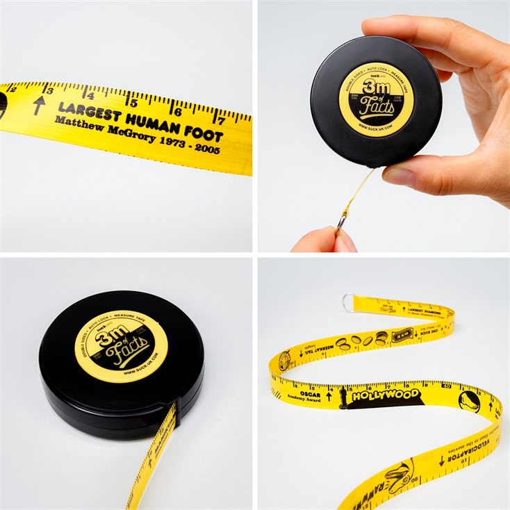 Fun Facts Novelty Tape Measure | Find Me A Gift