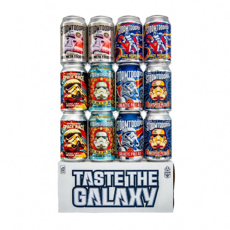 Stormtrooper 12 x Craft Beer Can Gift Pack | Find Me A Gift