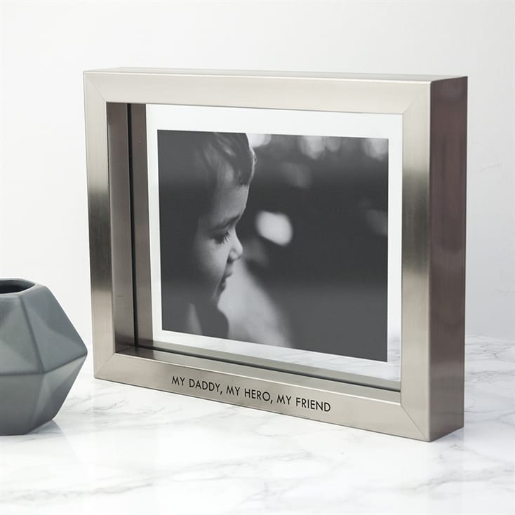 Personalised Metallic Photo Frame | Find Me A Gift